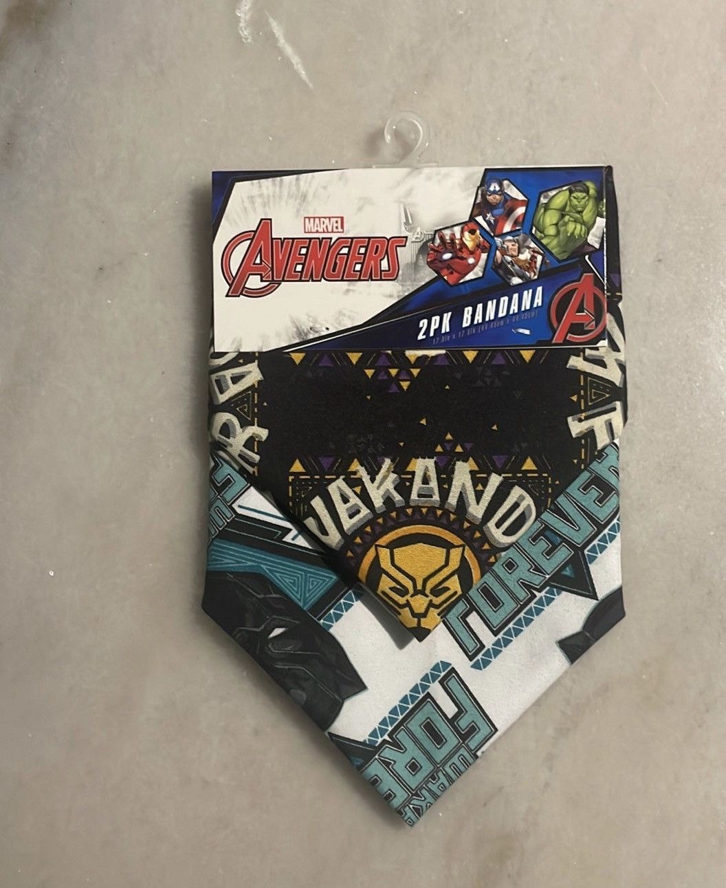 Marvel Comics MARVEL AVENGERS "2-Pack Polyester Bandana," New | Grailed