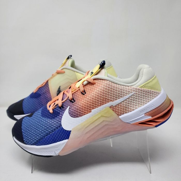 Nike Nike Metcon 7 Mens 10 AMP Sunset Orange Blue Training Fitnes | Grailed
