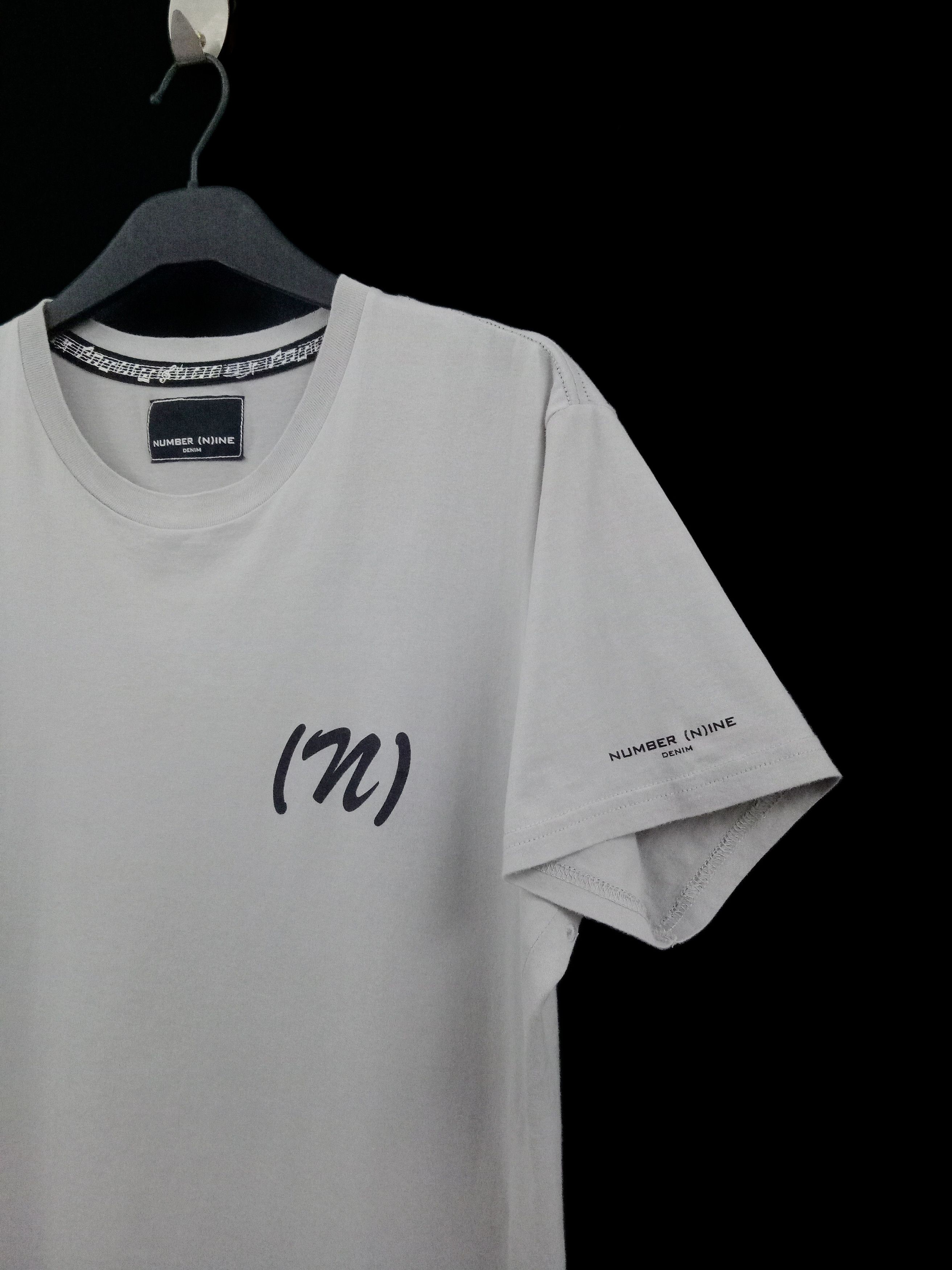 Number (N)ine 🔥🔥🔥Number Nine Music Note Rare Cutting Design T-Shirt ...