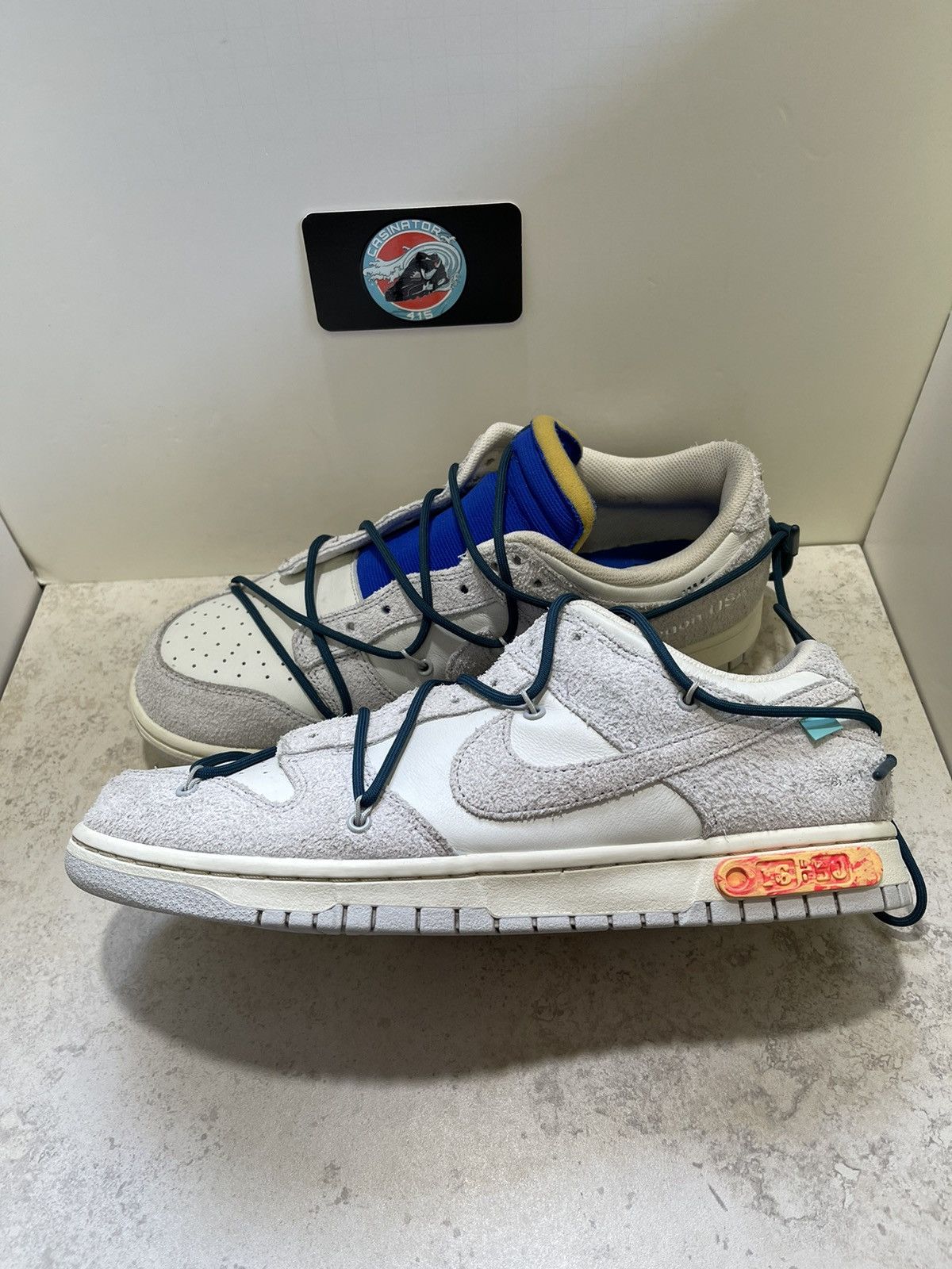 Nike × Off-White Nike Dunk Low Off White Lot 16 Mens Size 11 | Grailed