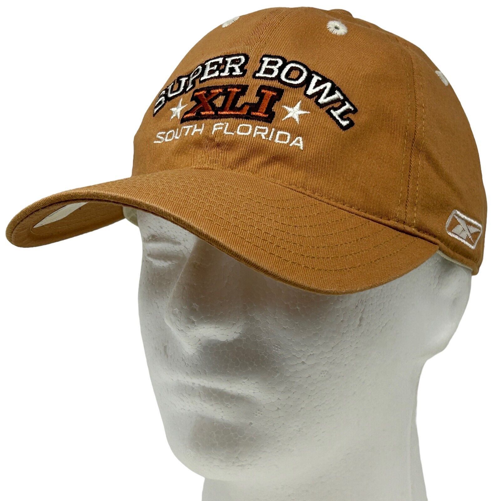 Reebok Super Bowl XLI Strapback Hat NFL Football South Florida Cap ...