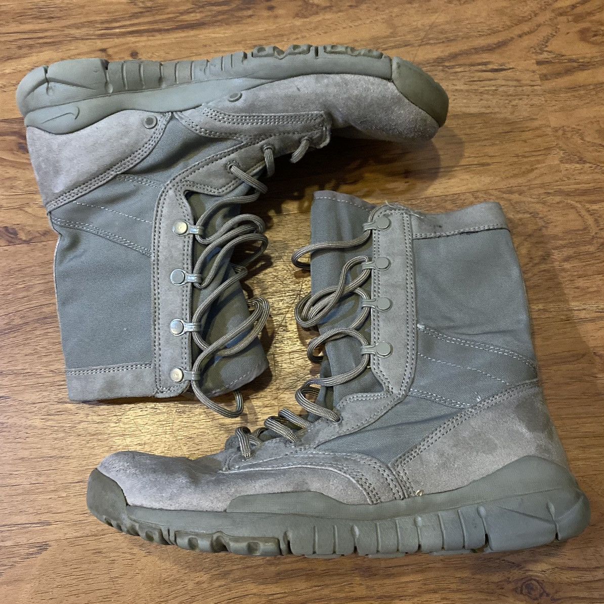 Nike Nike Military Army Tactical Boots Green yeezy style Men’s 9 | Grailed