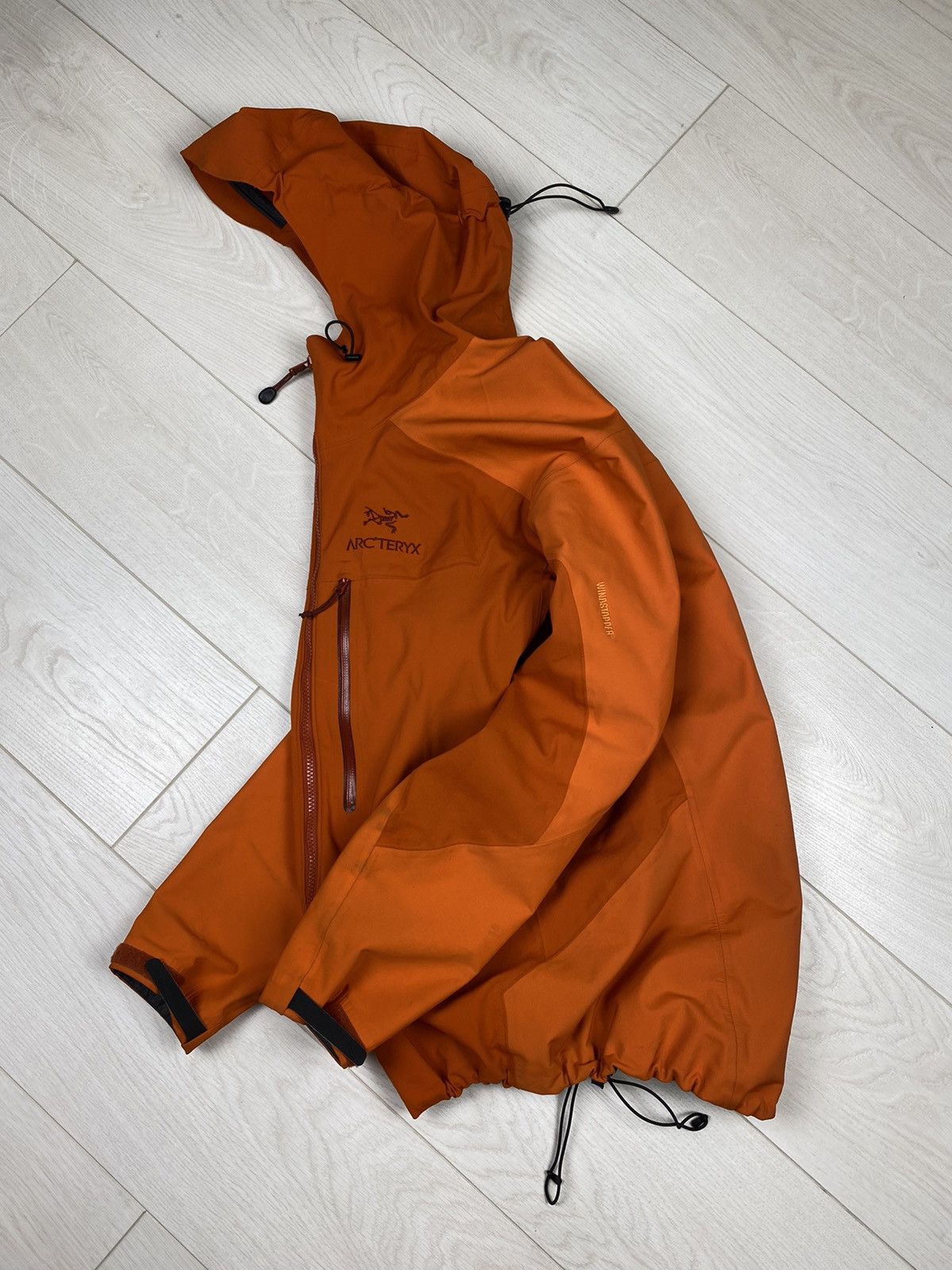 Arc'teryx × Vintage Vintage Arcteryx Orange GoreTex Shell Jacket ...
