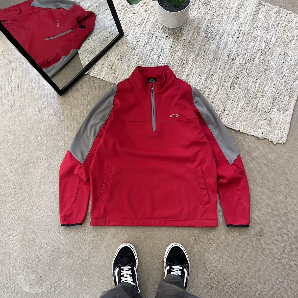 Oakley × Outdoor Life × Vintage Oakley 1/4 zip gorpcore jacket | Grailed