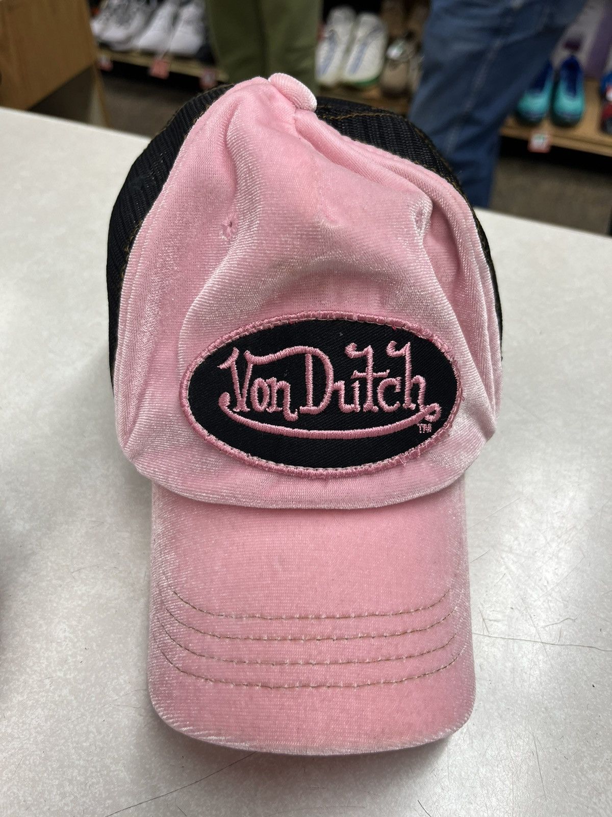Vintage × Von Dutch Vintage Von dutch trucker hat pink | Grailed
