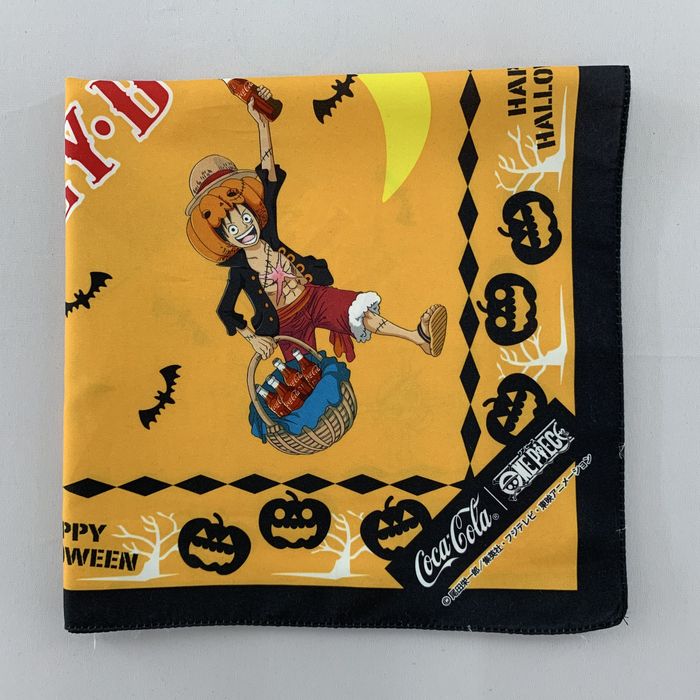 Coca Cola One Piece Monkey D Luffy x Coca Cola handkerchief - TB5109 ...
