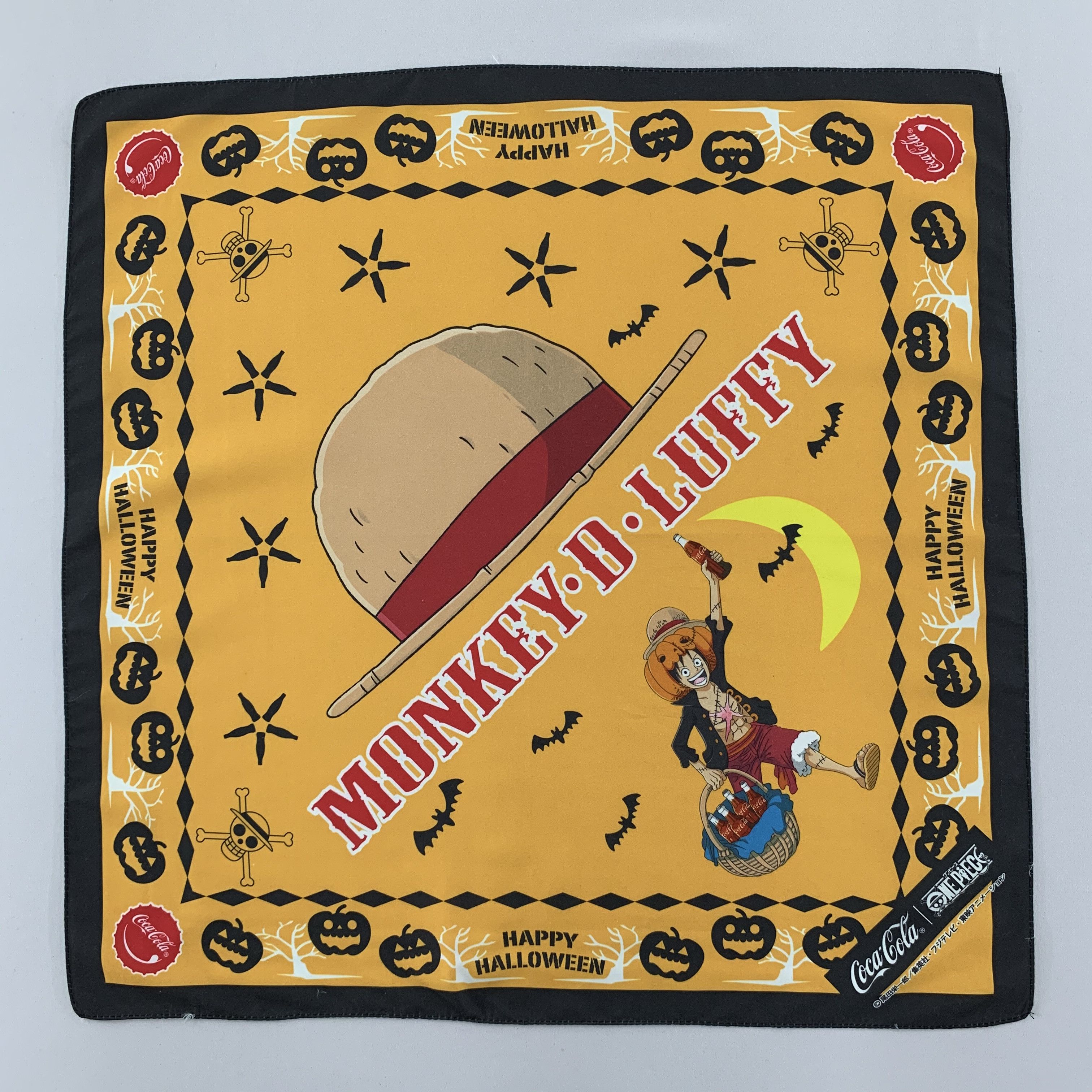 Coca Cola One Piece Monkey D Luffy x Coca Cola handkerchief - TB5109 ...