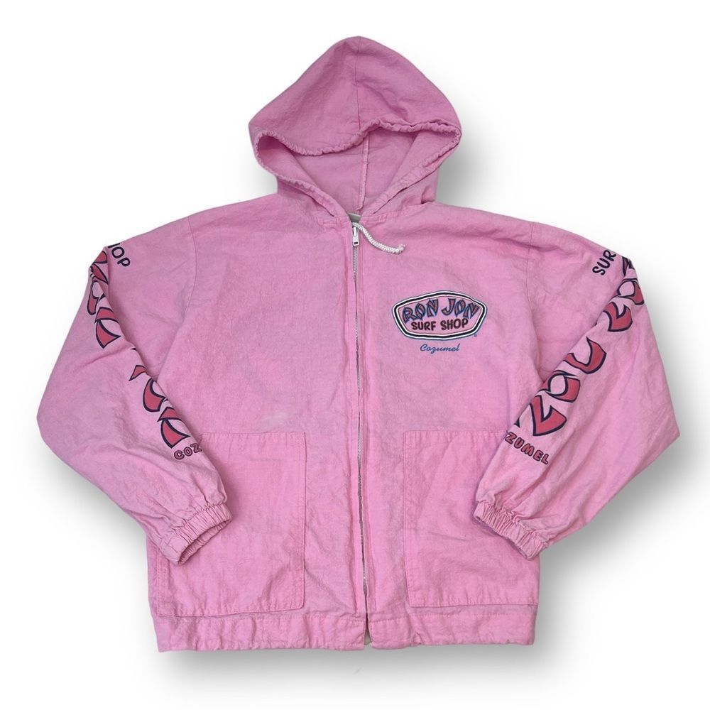 Ron Jon Surf Shop Ron Jon Surf Shop Cozumel Pink Vintage Jacket Size ...