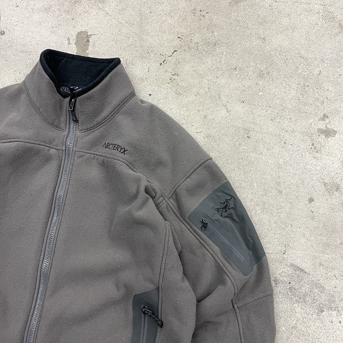 Arc'Teryx Arcteryx fleece grey vintage polartec y2k 90s reverse pile ...