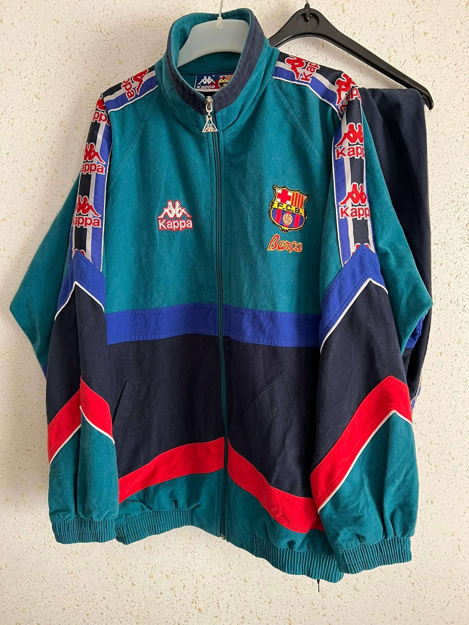 Kappa × Vintage FC Barcelona 1995/97 Full Tracksuit KAPPA | Grailed