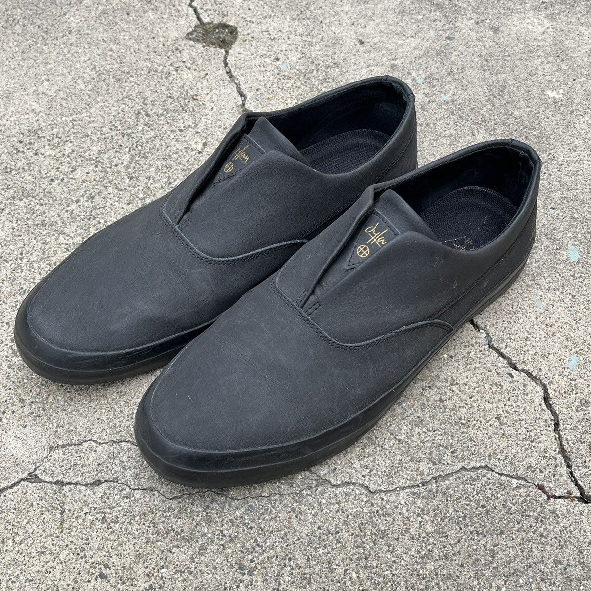 Huf Dylan Rieder Leather Slip ons | Grailed
