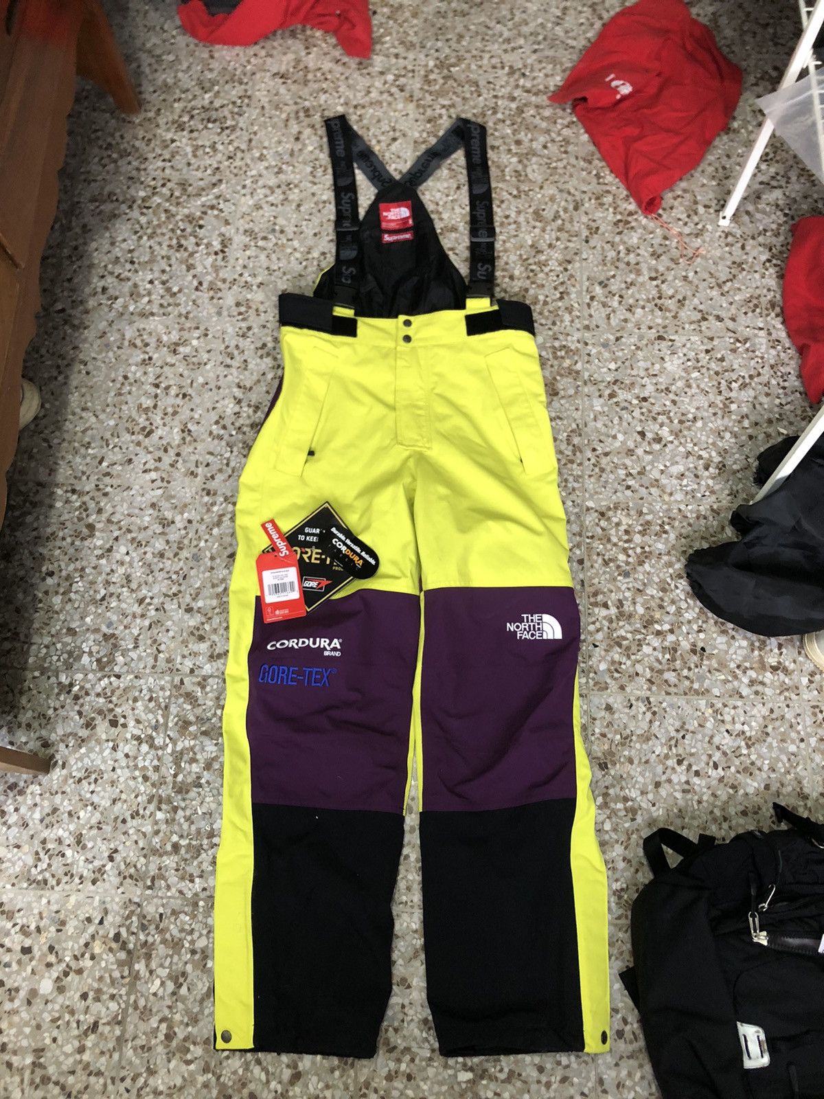 Supreme Supreme The North Face FW18 Expedition Pant Sulphur Medium ...