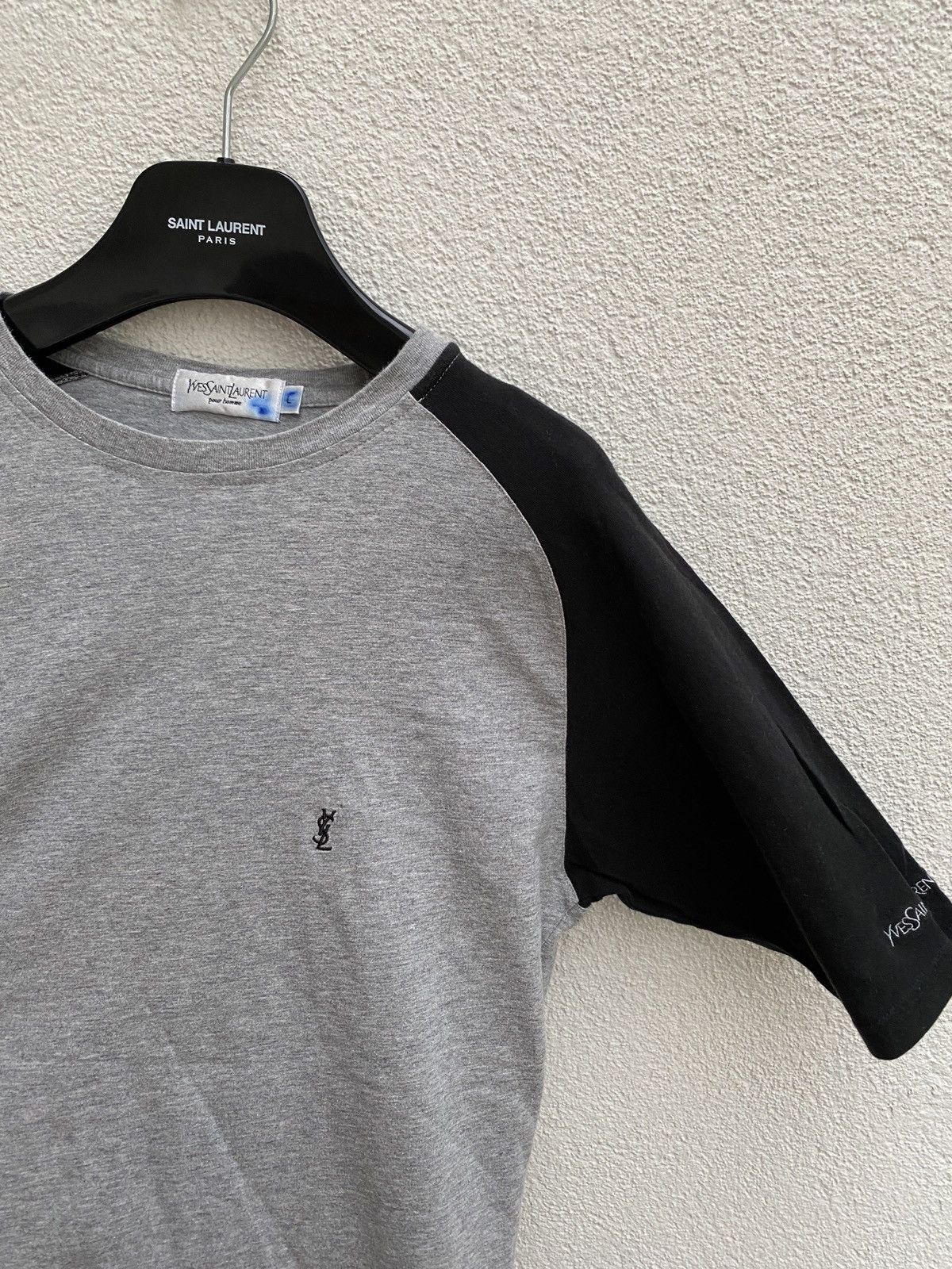 Yves Saint Laurent YSL T-shirt w/ Logos | Grailed