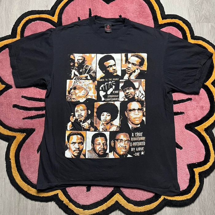 Streetwear Vintage Y2K African American Black Revolutionaries T-shirt ...