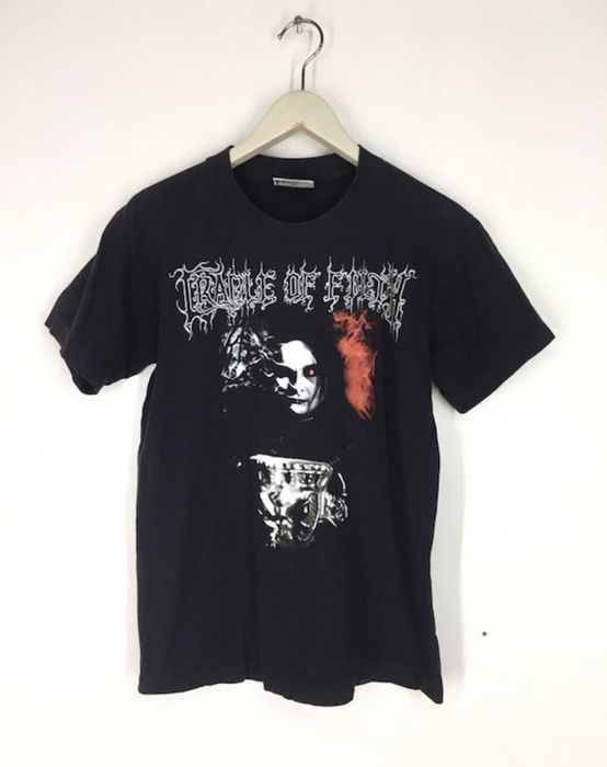 Vintage Vintage 90s Cradle Of Filth metal band promo t shirt | Grailed