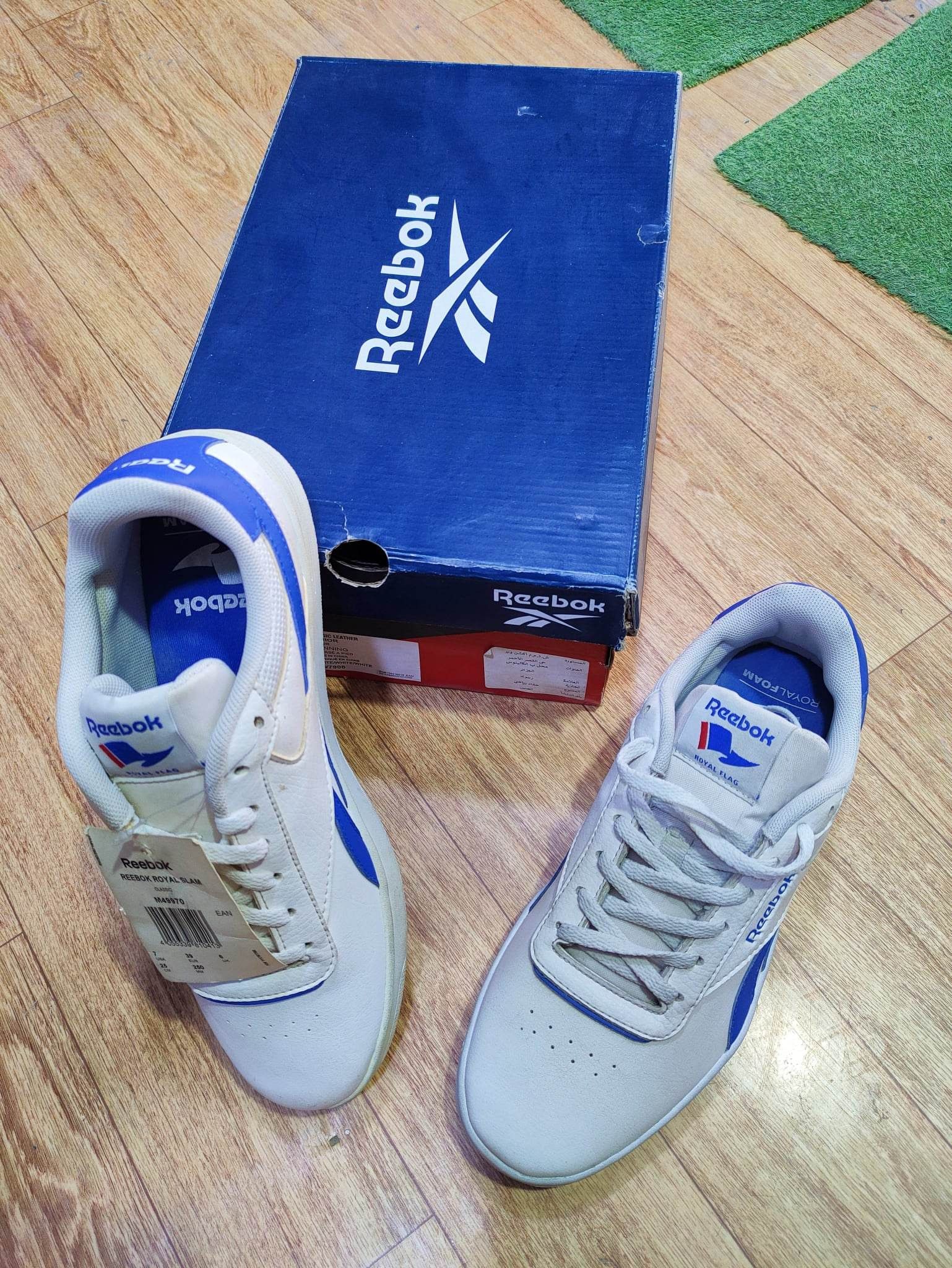 Reebok Reebok royal flag old class | Grailed