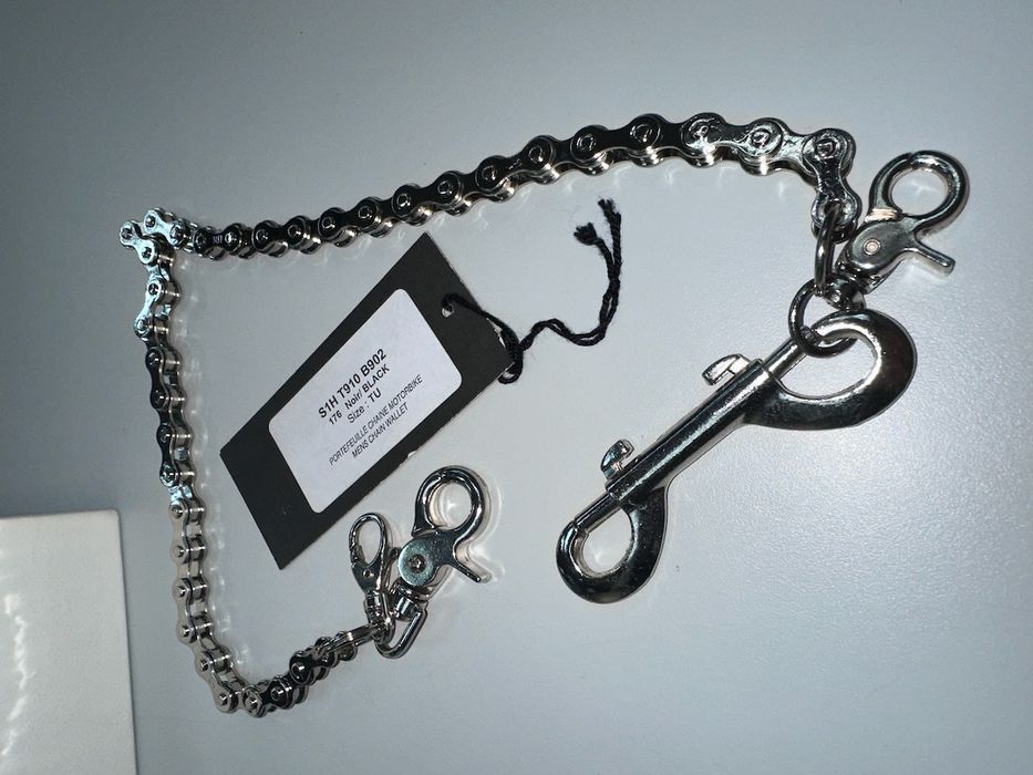 Balmain Balmain SS11 ( Decarnin Era ) Long Wallet with Bike Chain | Grailed