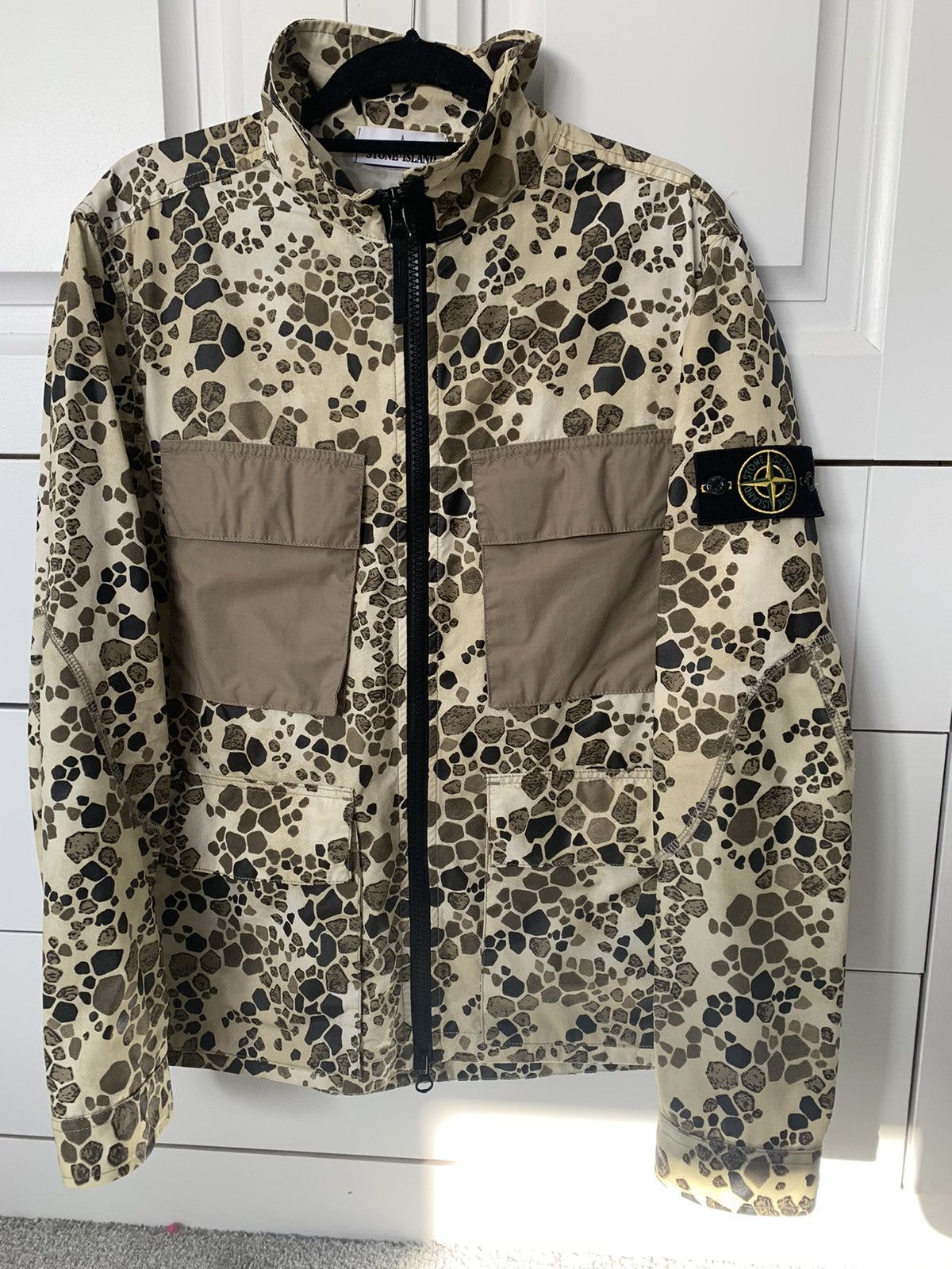 Stone Island Stone Island 50 fili alligator camo jacket Large | Grailed
