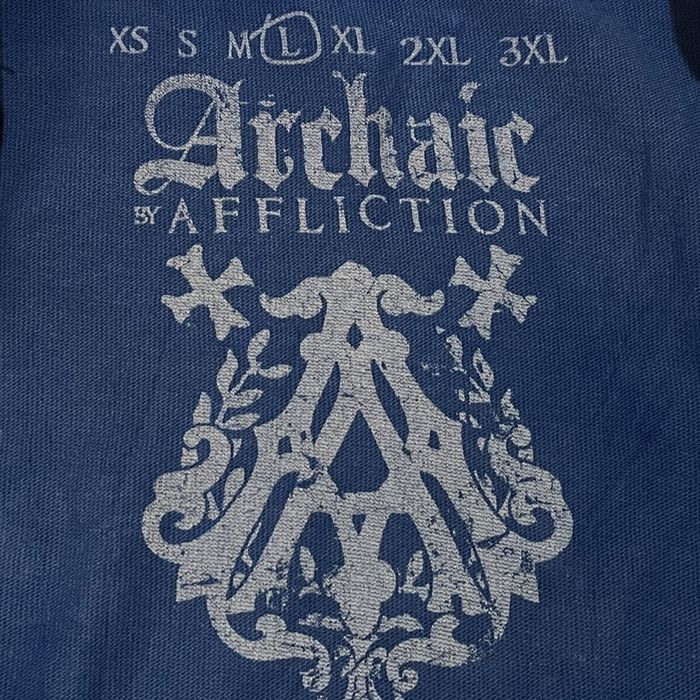 Ed Hardy Archaic By Affliction Wing Cross Tee Streetwear Fashion | Grailed