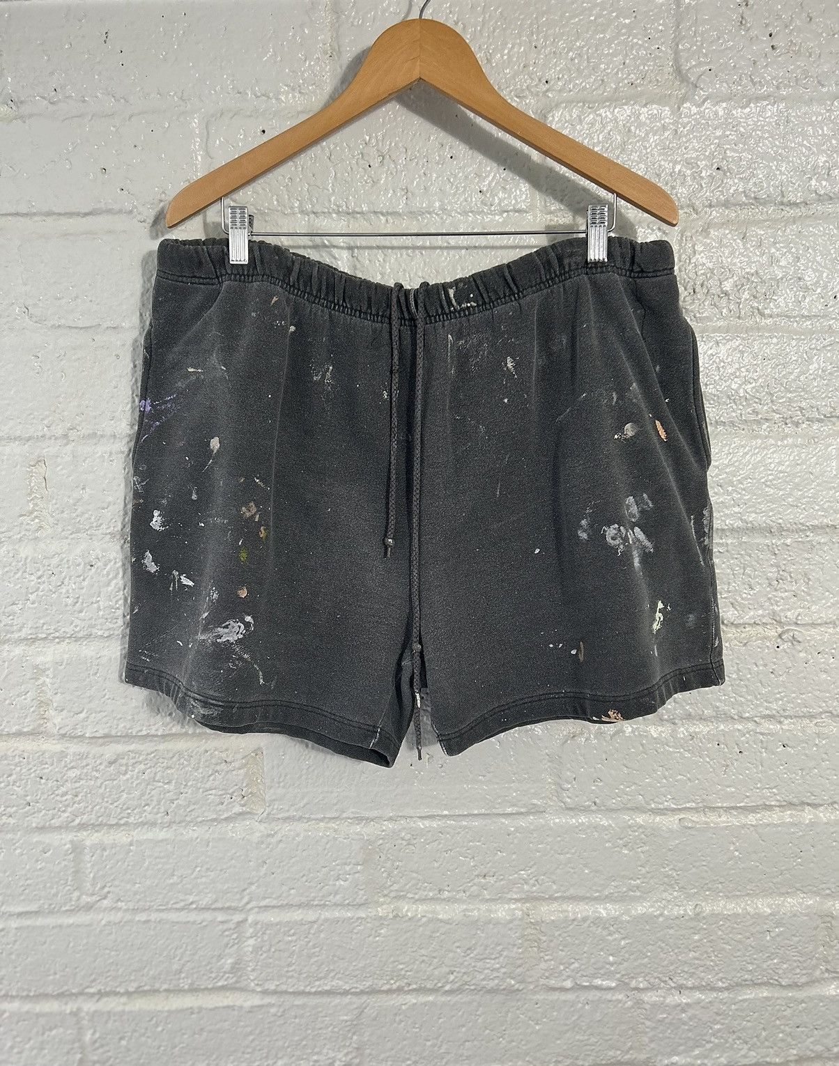 Vintage Vintage Thrashed Painter Shorts | Grailed