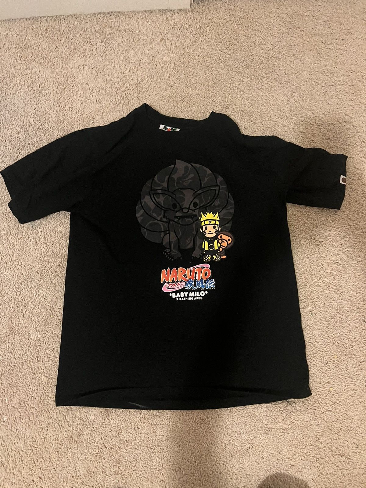 Bape Bape x naruto nine tails tee | Grailed