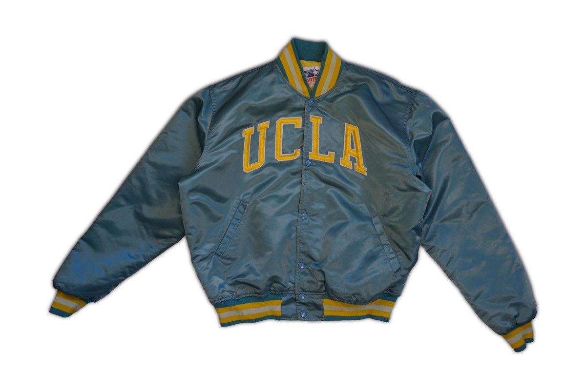 Vintage Starter satin jacket UCLA 80x made in USA | Grailed