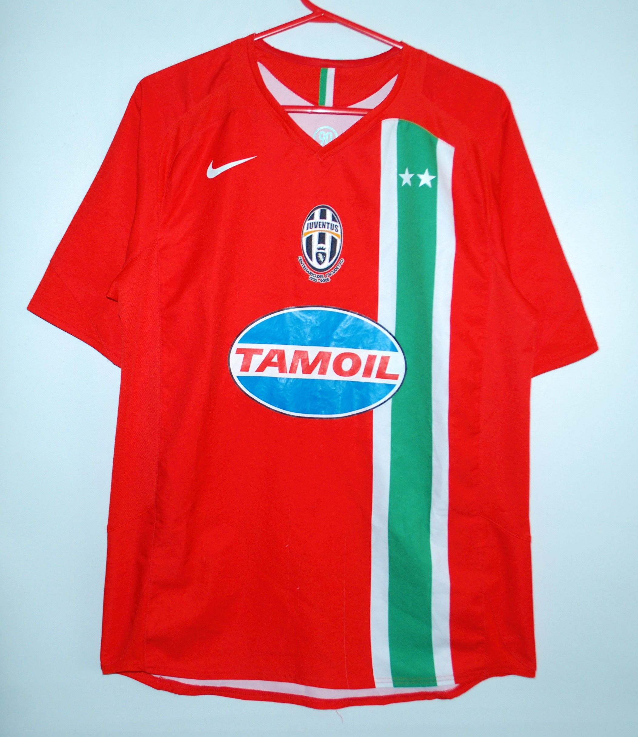 Nike × Soccer Jersey × Vintage JUVENTUS 2005 2006 AWAY CENTENARI ...