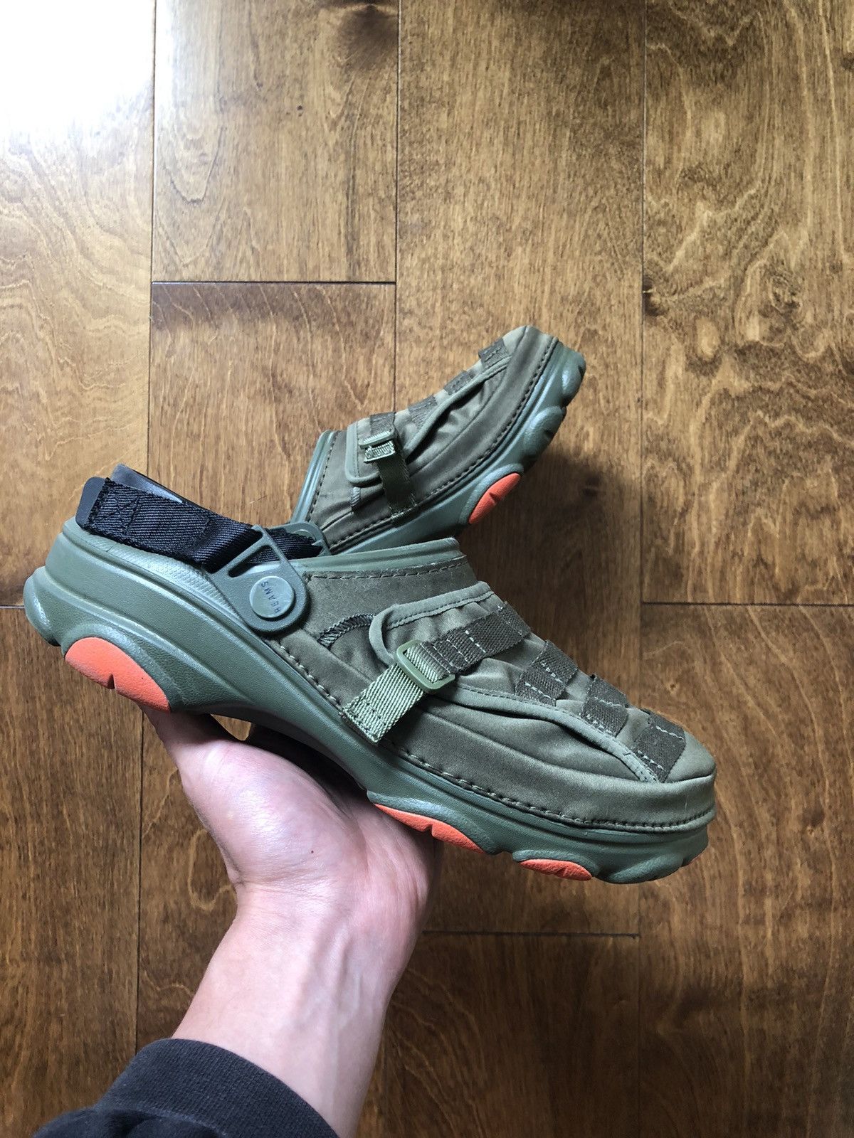 Beams Plus Beams x Crocs Military Clogs | Grailed