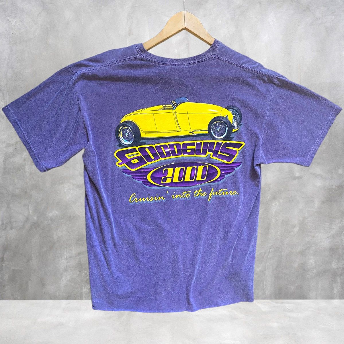 Vintage VINTAGE 2000s Classic OG Yellow Car Vintage Tshirt Tee | Grailed