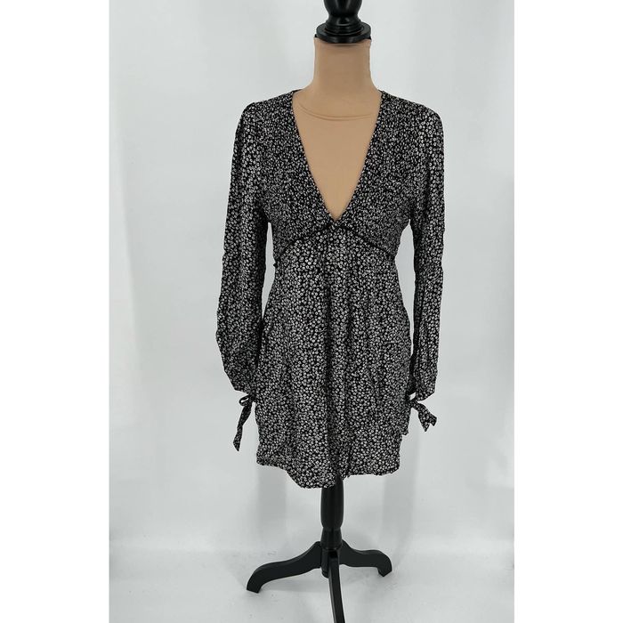 Target Basics NWT WILD FABLE Dress Black White Medium Cottagecore 74 | Grailed