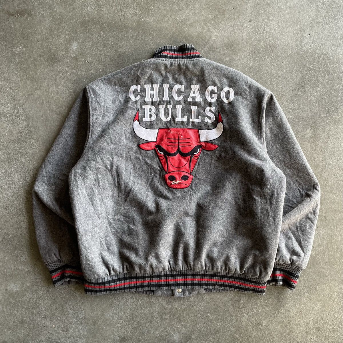 Chicago Bulls × Jeff Hamilton × Vintage Vintage 90s Chicago Bulls Jeff ...