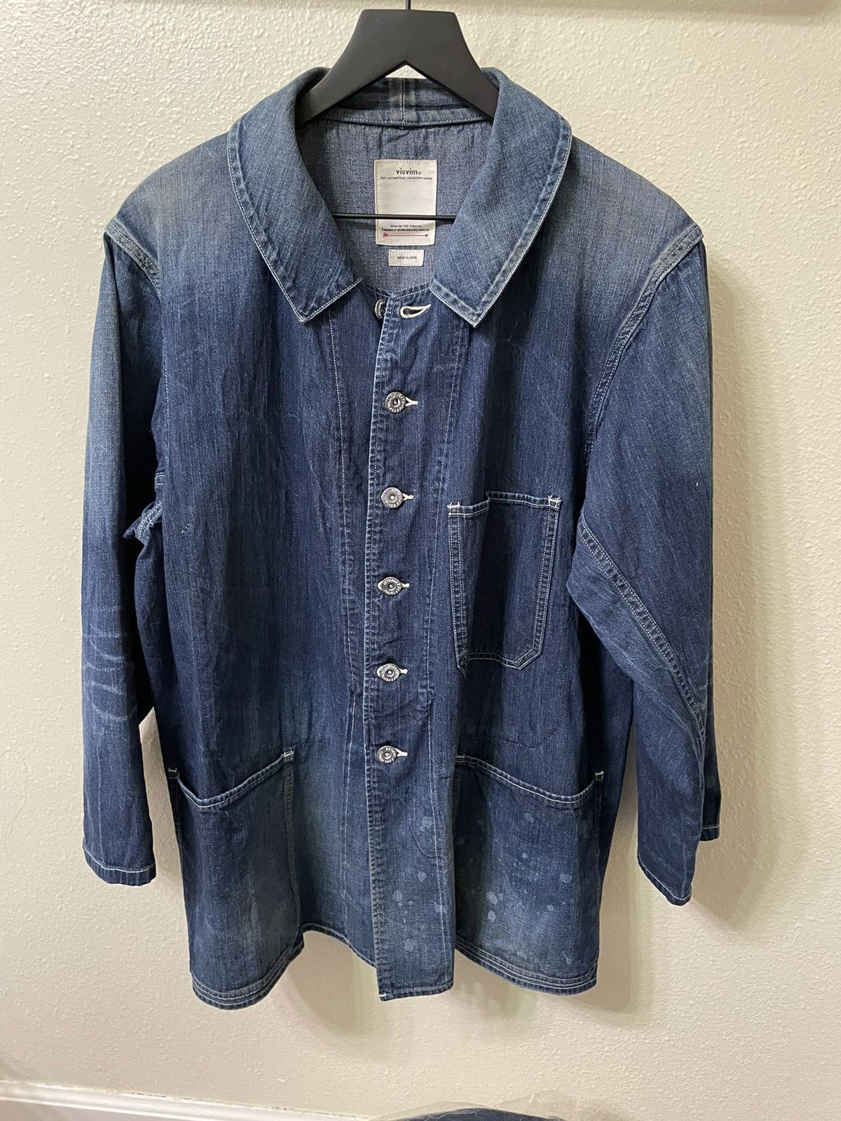 Visvim VISVIM SS BUCKY COVERALL DRY DENIM | Grailed