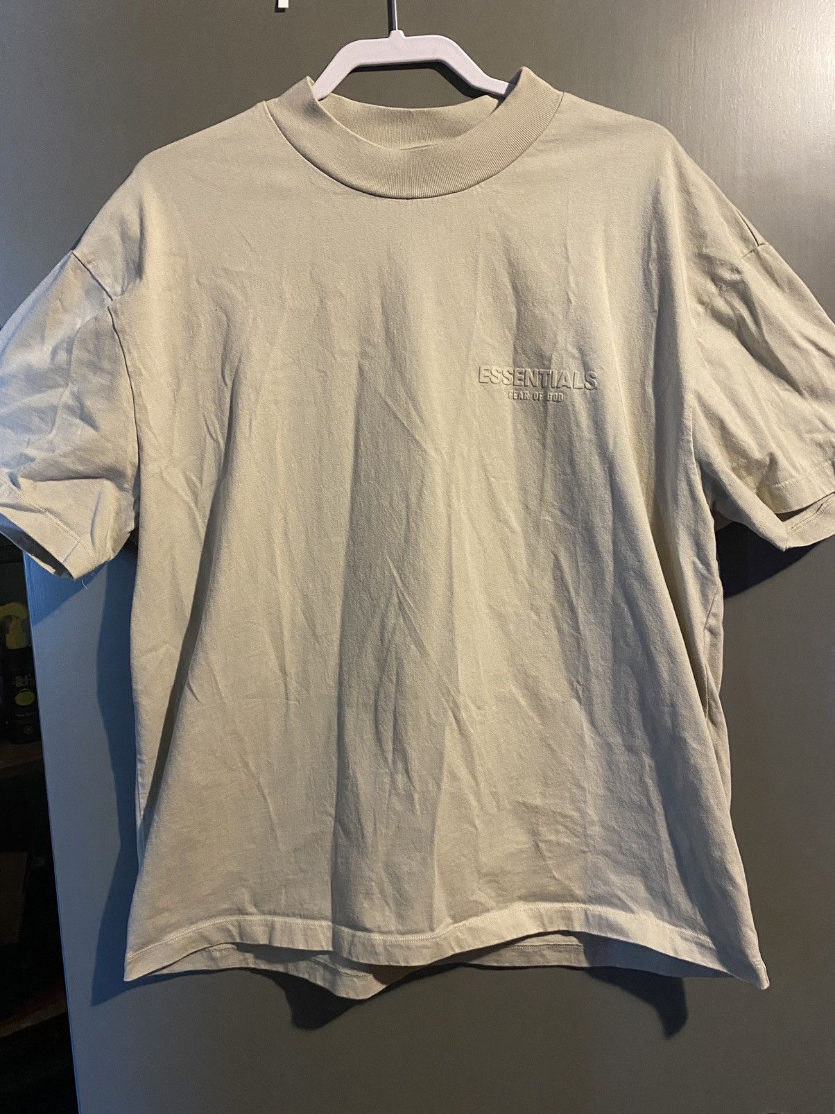 Essentials Fear of God Essentials Tan T-Shirt | Grailed