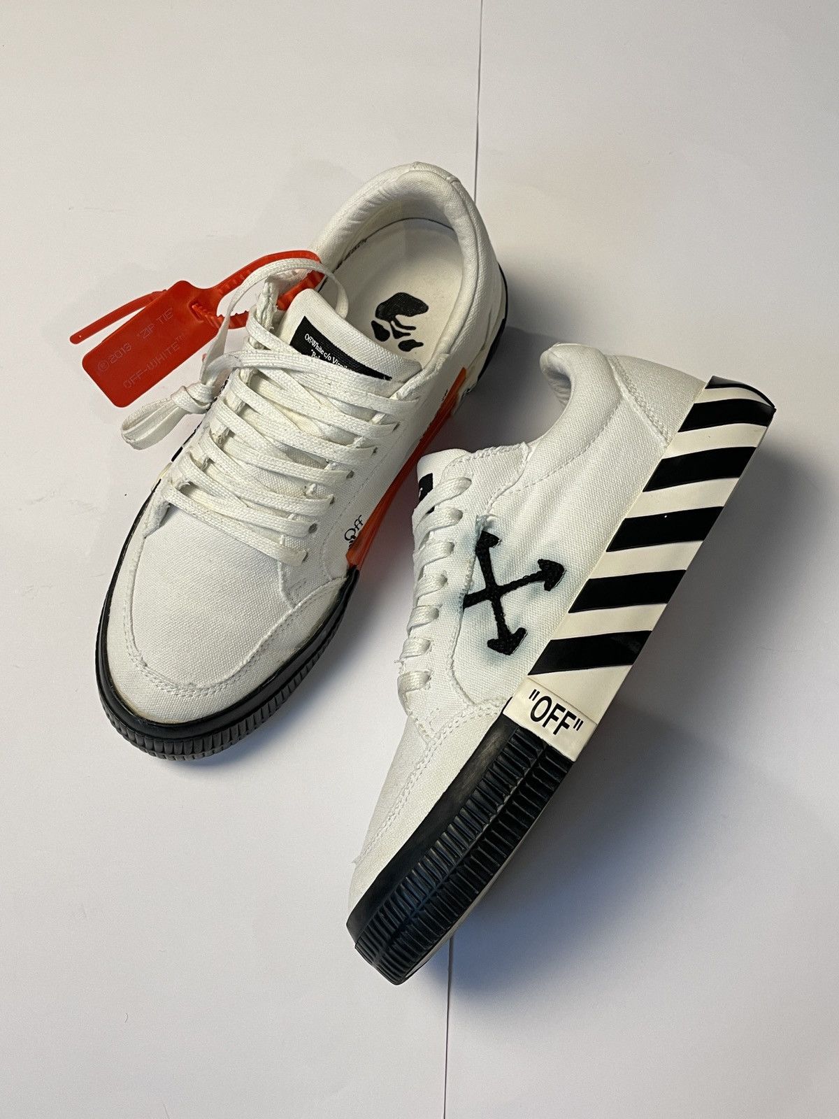 Off-White Off White Vulcanized sneaker Low top | Grailed