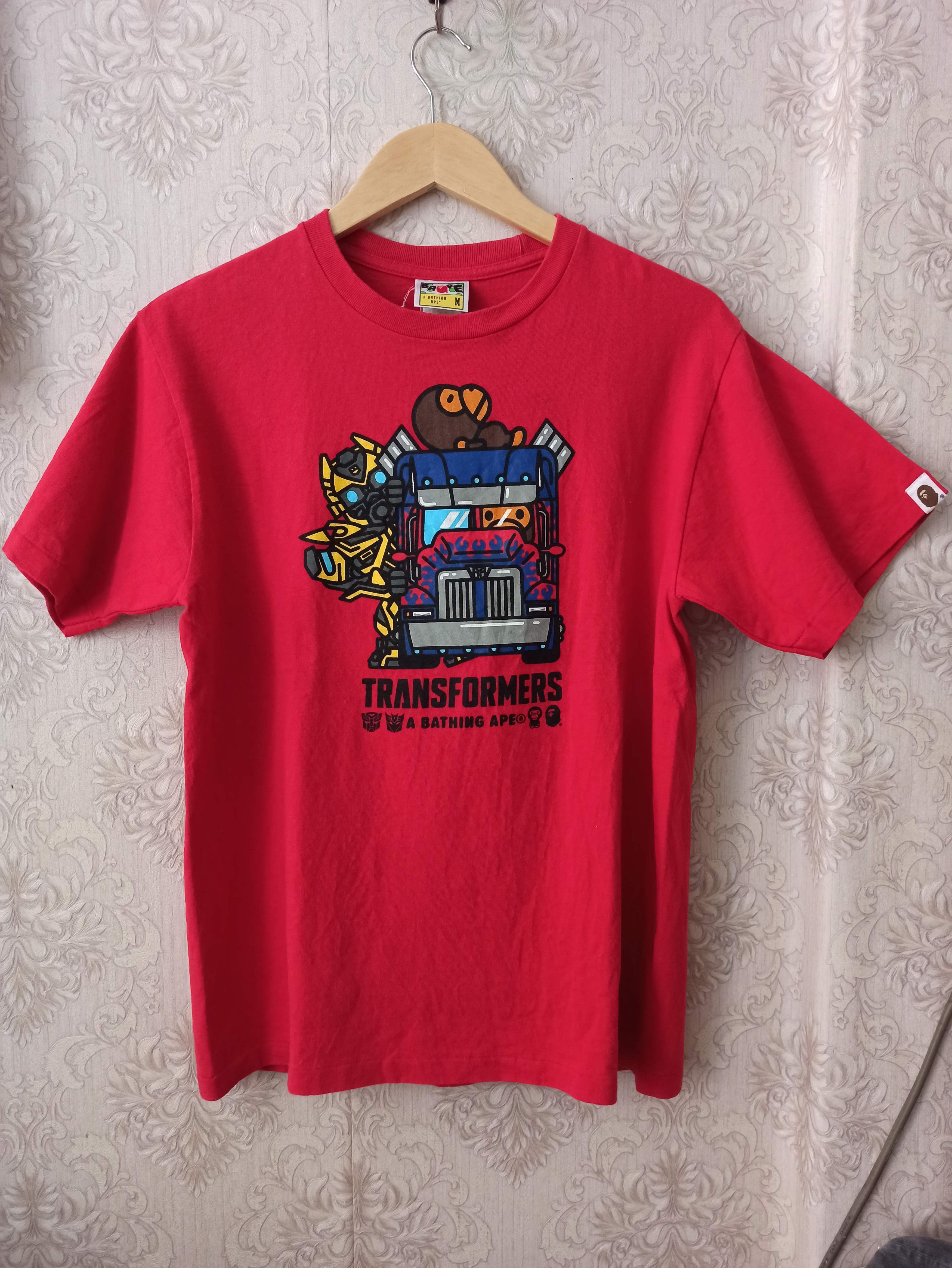 Bape × Transformers Bape x Transformers Bumblebee Baby Milo Logo Colab ...