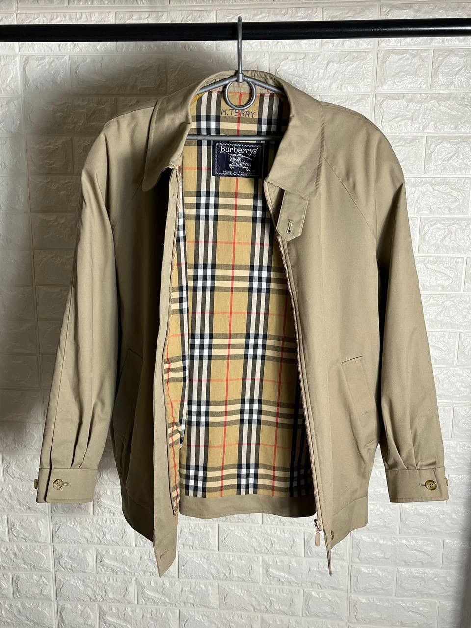 Burberry Burberry Nova Check Harrington Jacket | Grailed