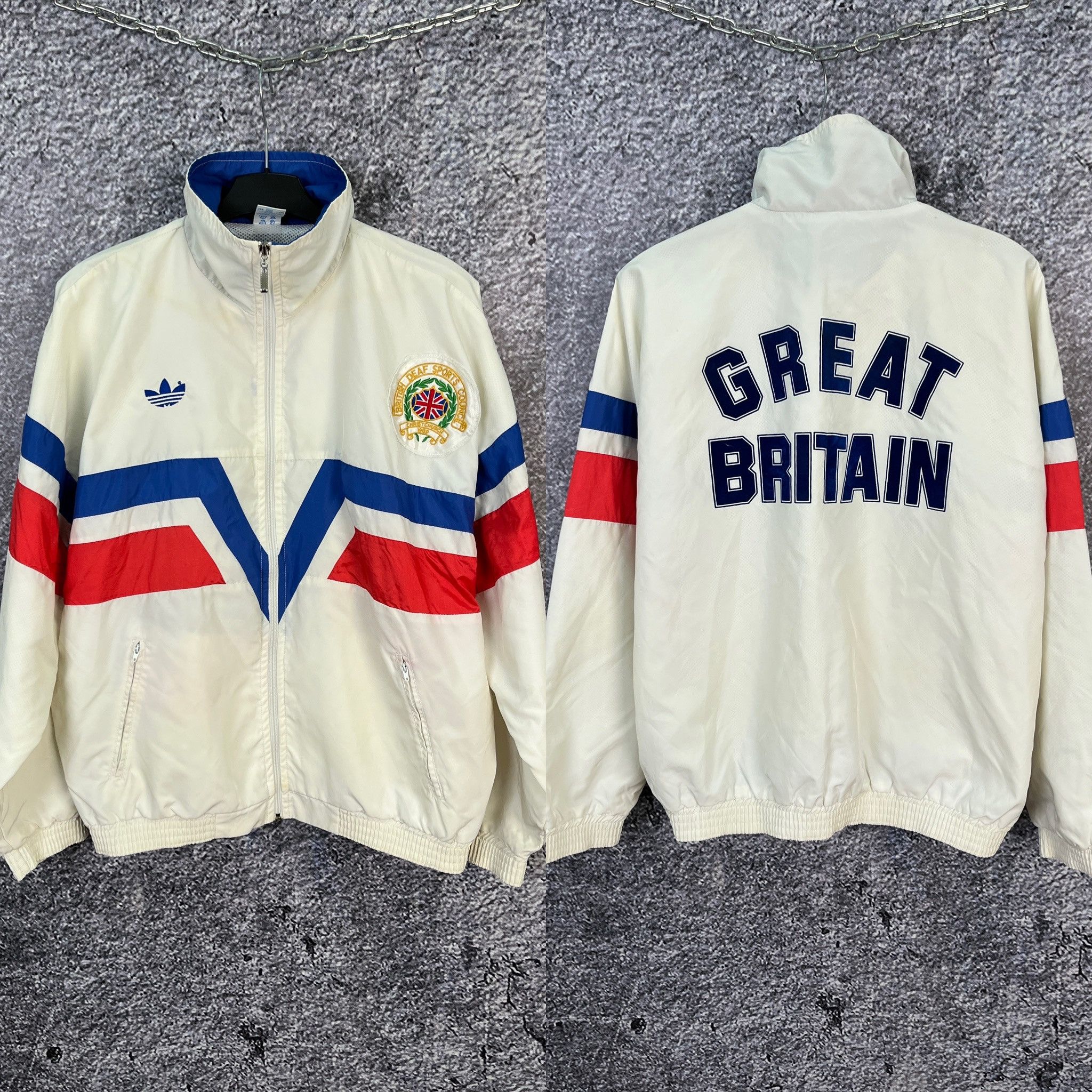 Adidas Rare Adidas Great Britain 1973 Vintage Jacket Olympics 70s | Grailed