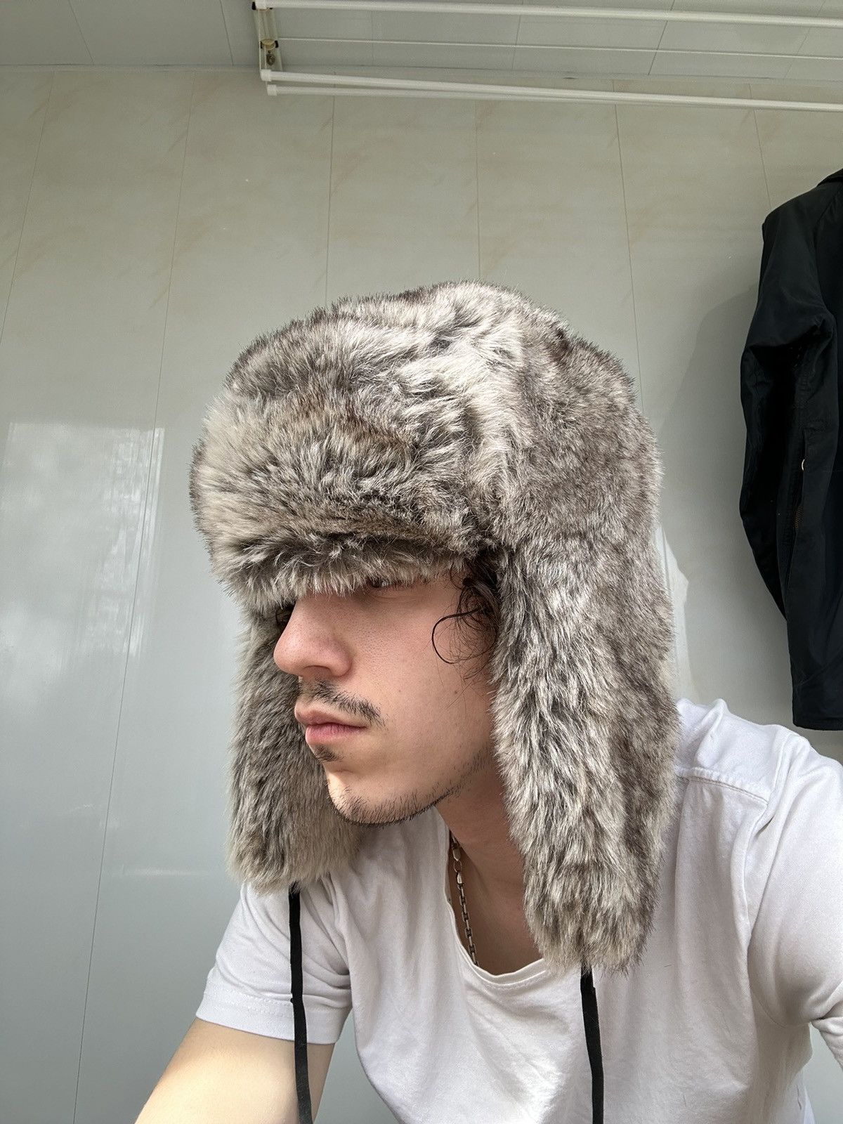 Vintage 90’S Y2K FUZZY USHANKA BEANIE FAUX MOHAIR HAT | Grailed