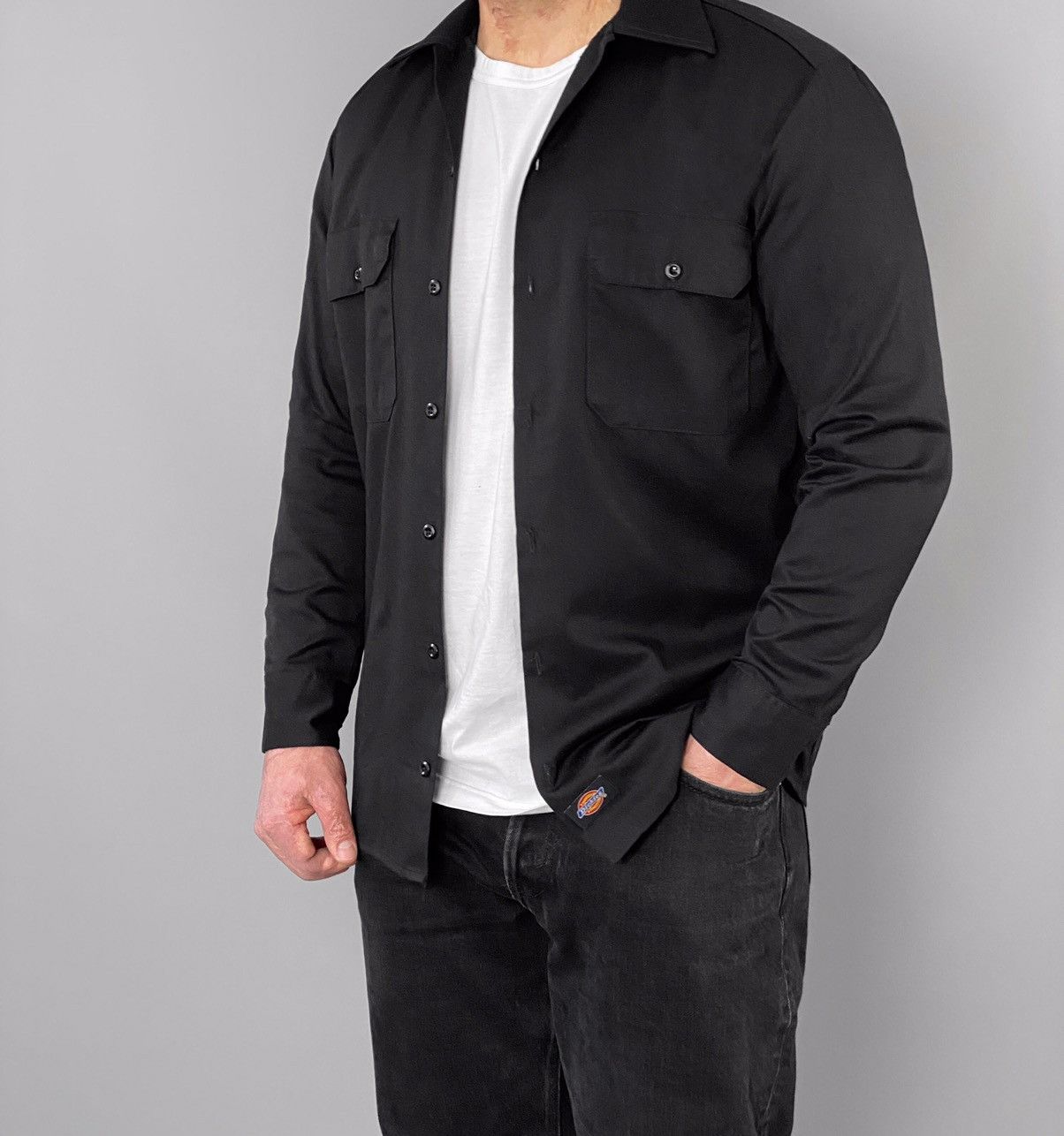 Dickies Vintage Dickies Work Shirt Button Up | Grailed