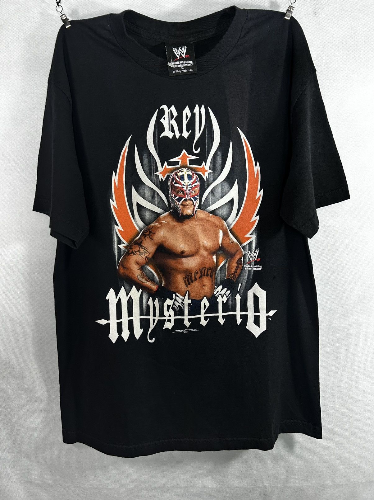 Vintage × Wwe × Wwf Rey misterio vintage tee 2004 *RARE* | Grailed