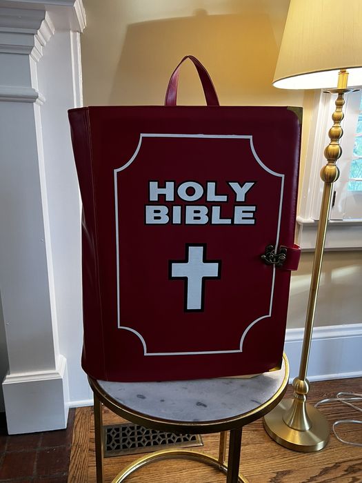 Streetwear Grimykids Holy Bible Backpack | Grailed