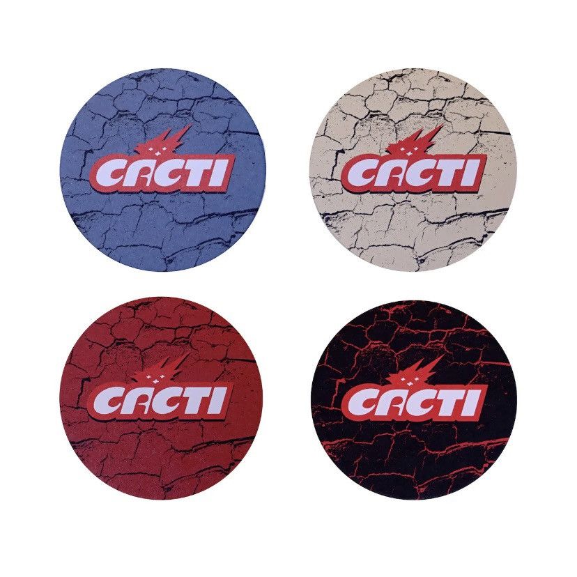 Travis Scott Travis Scott Astroworld 2021 Cacti Coasters Set | Grailed