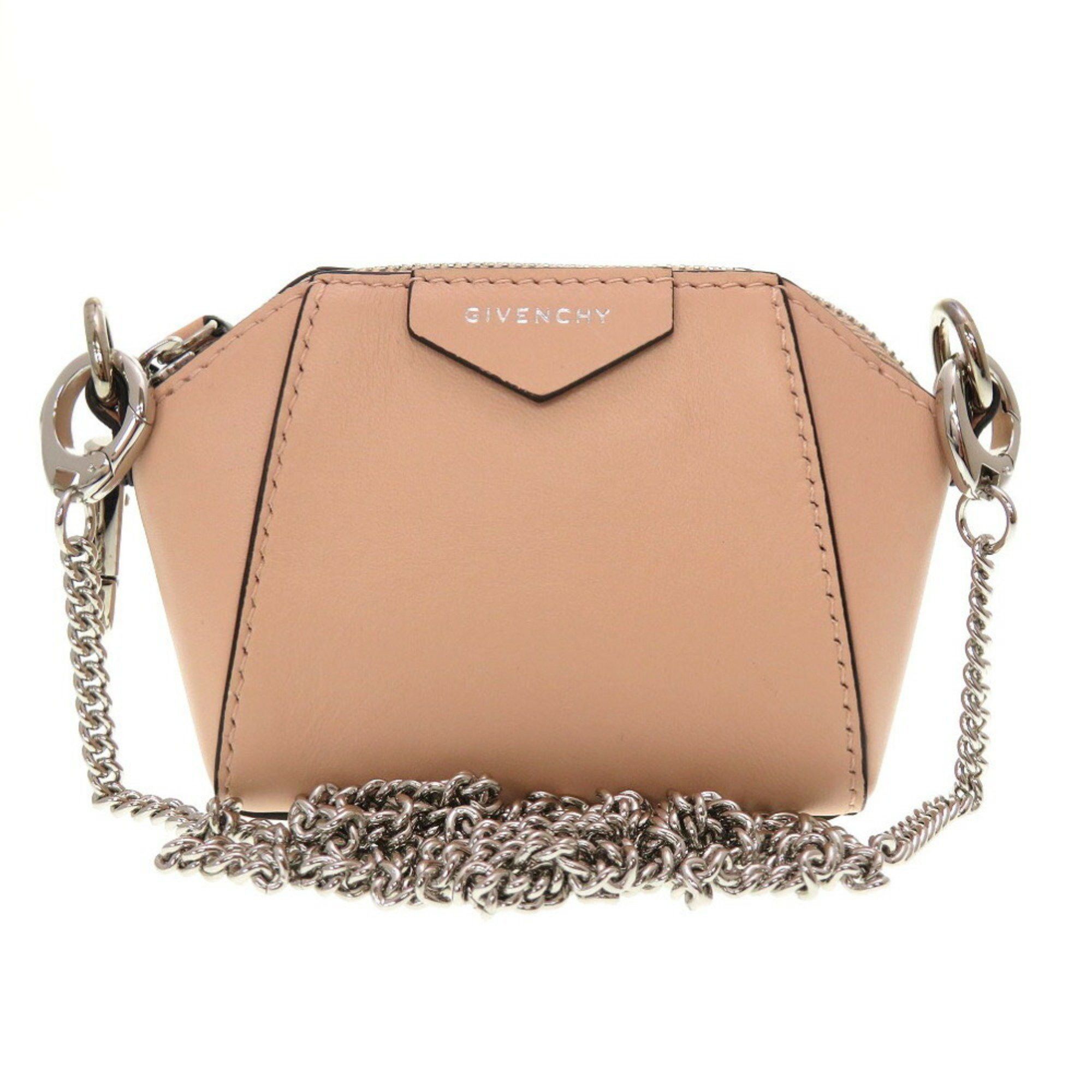 Givenchy Givenchy Baby Antigona BB60D7B0XN Leather Pink Chain Shoulder ...