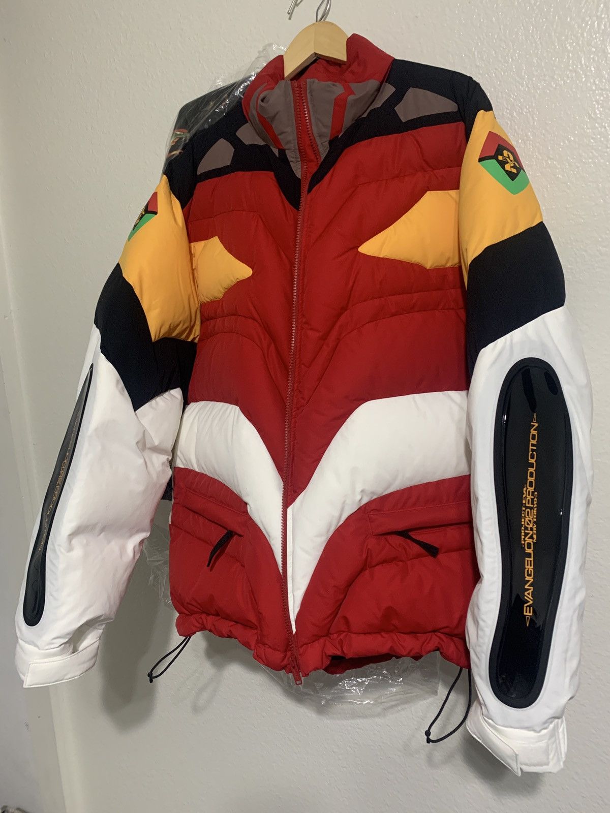Jun Takahashi × Undercover Evangelion Unit 2 Puffer Jacket | Grailed