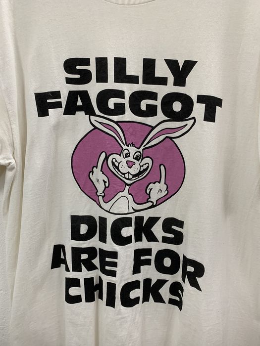 Anvil 1990s Anvil “silly Faggot” T Shirt Grailed