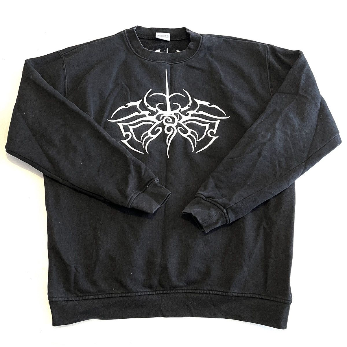 Streetwear Fishbone black sweatshirt crewneck vintage big logo | Grailed