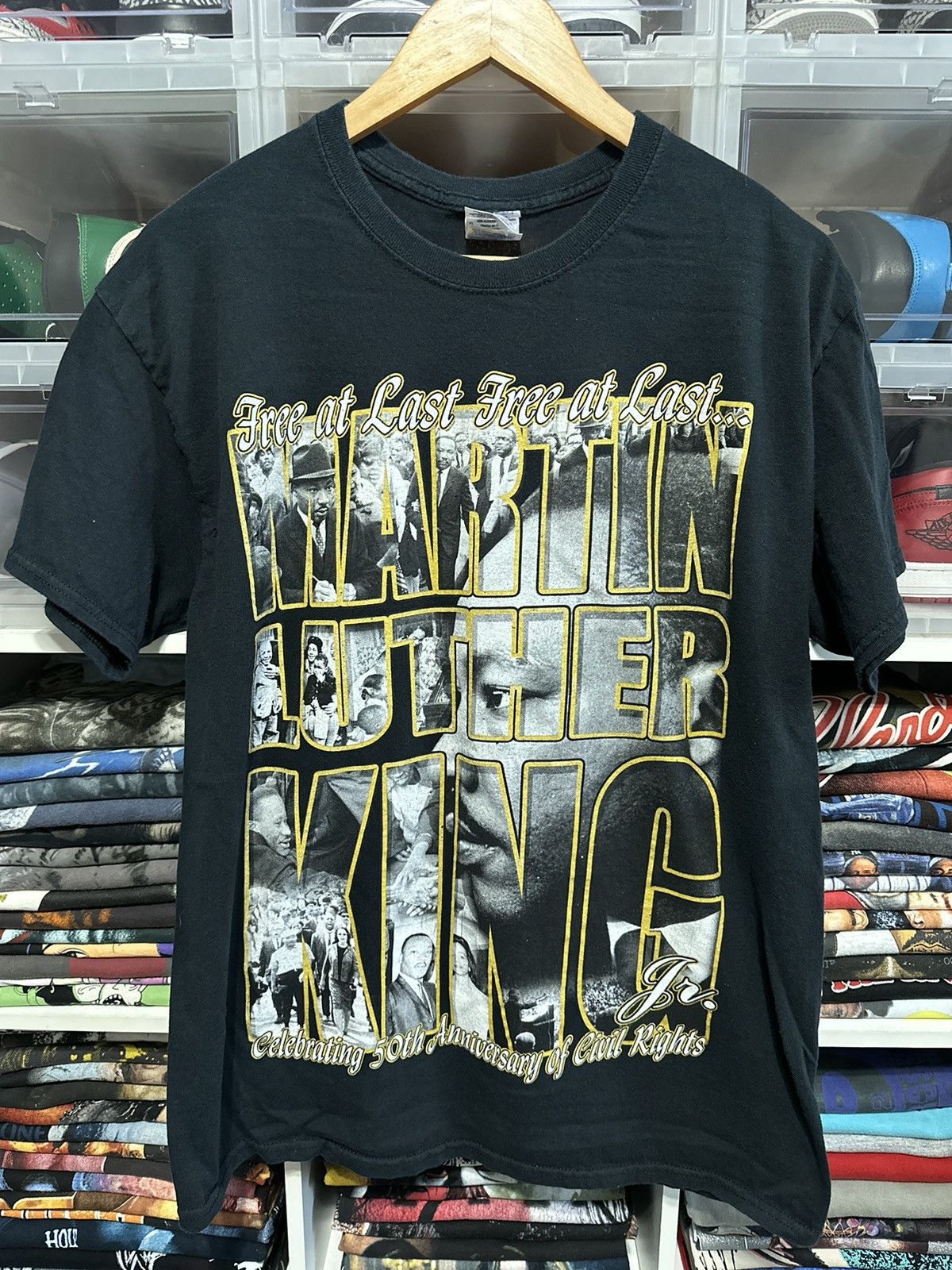 Hype Vintage 2000s Martin Luther King Jr Photo Rap Tee Large | Grailed
