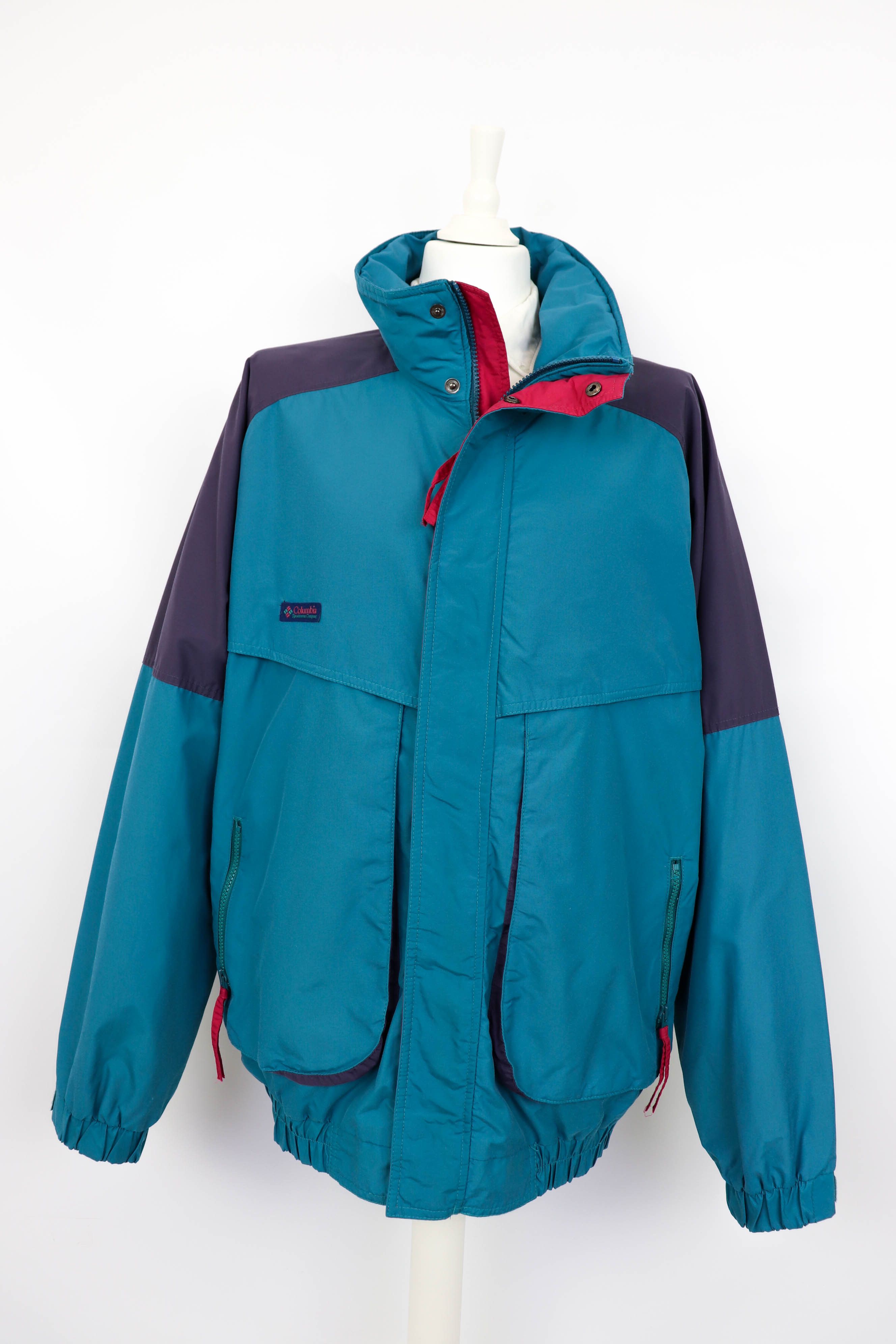 Vintage Columbia Vintage 90s Powder Keg Made in Korea Nylon Jacket ...