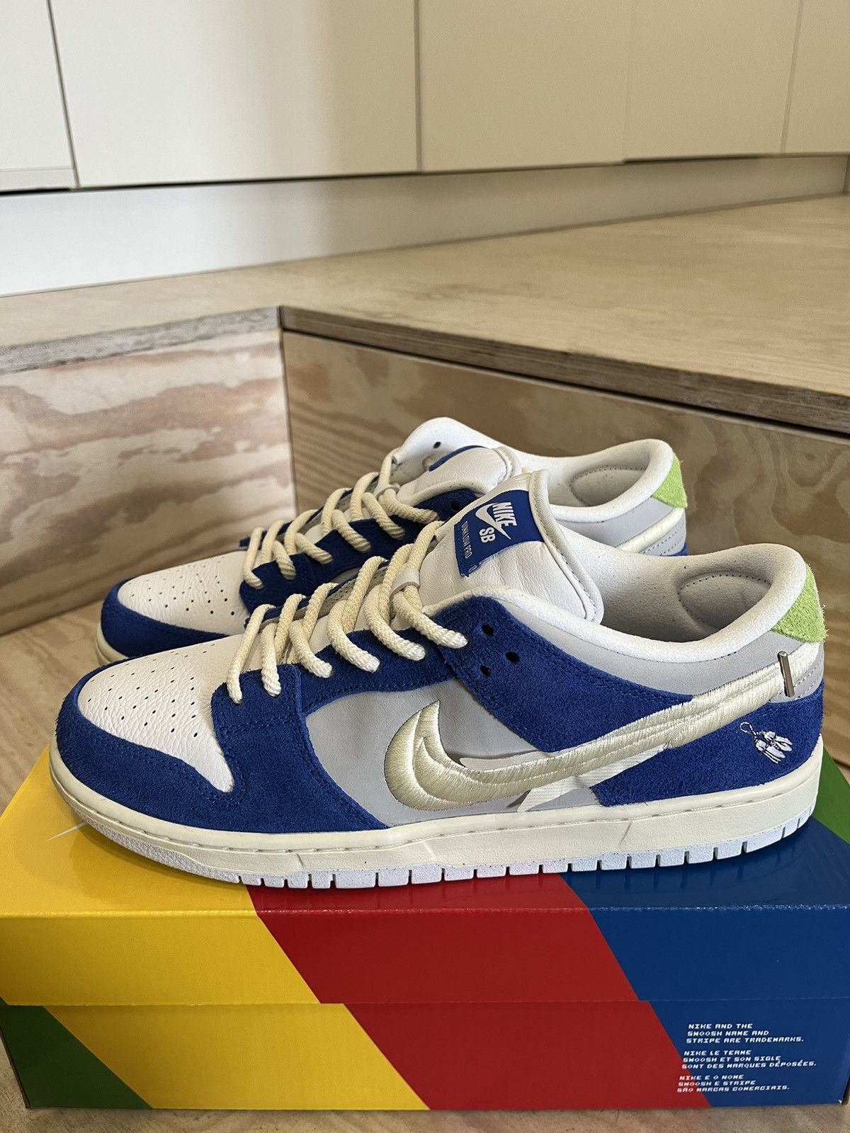 Nike Nike SB Dunk Low Pro x Fly Streetwear Gardenia 10US DS | Grailed