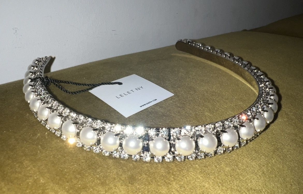 Custom LELET NYC : Jess Pearl & Crystal Crown | Grailed